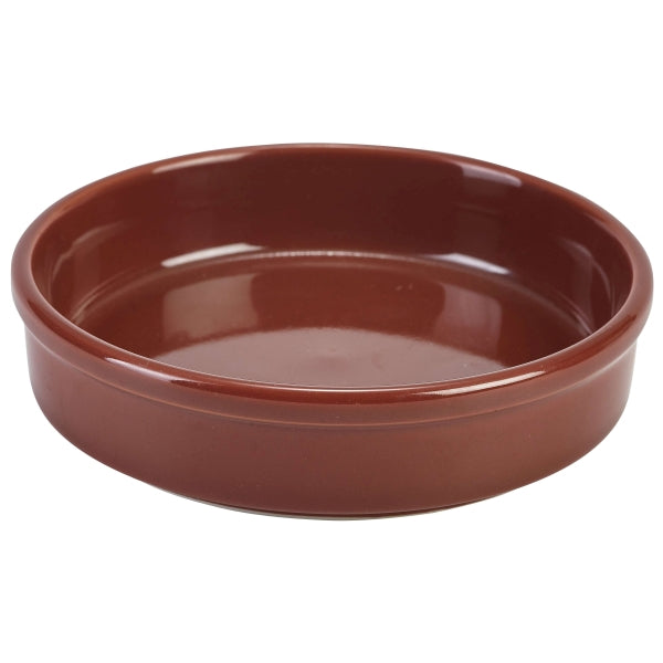 Royal Genware Round Dish 14.5cm Terracotta | Euro Catering UK Ltd
