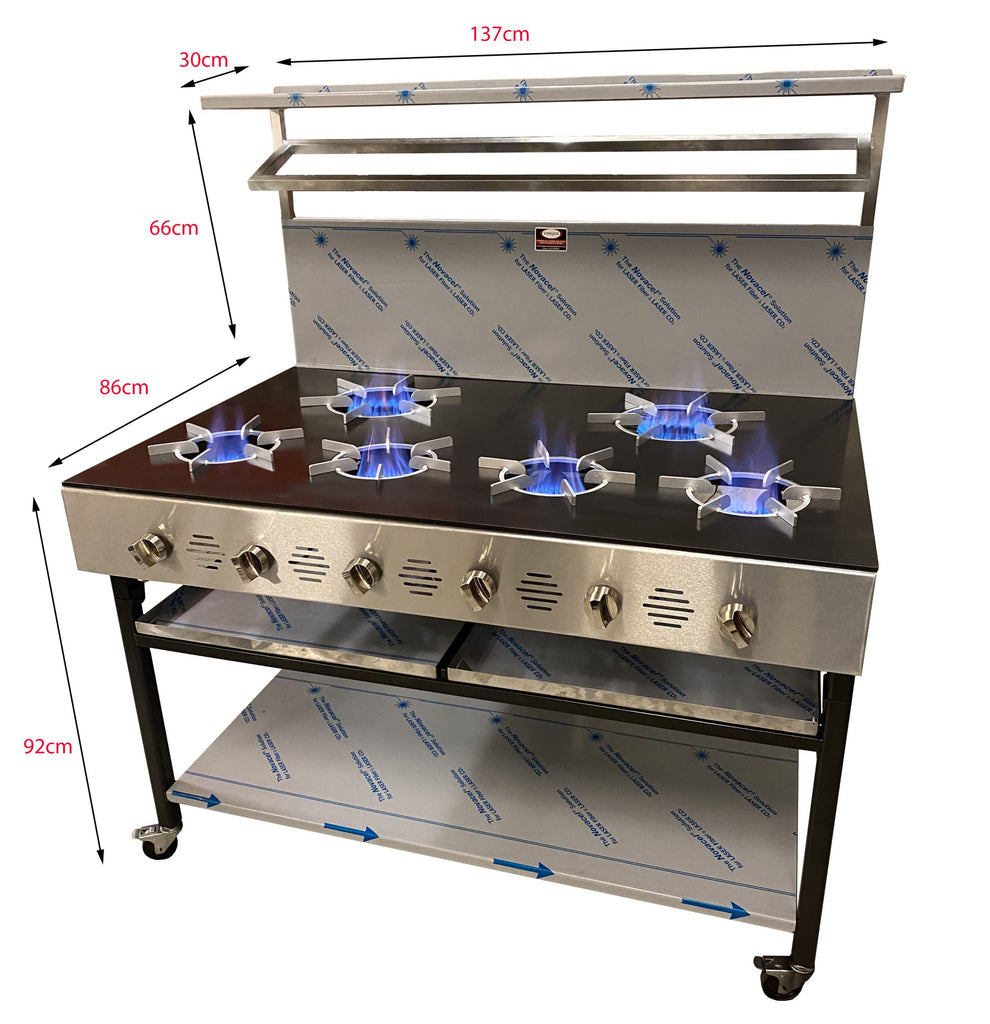 INDIAN RESTAURANT COOKERS 4 BURNER | Euro Catering UK Ltd
