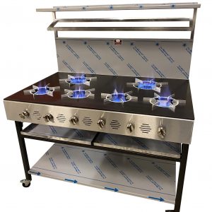 INDIAN RESTAURANT COOKER 8 BURNER | Euro Catering UK Ltd