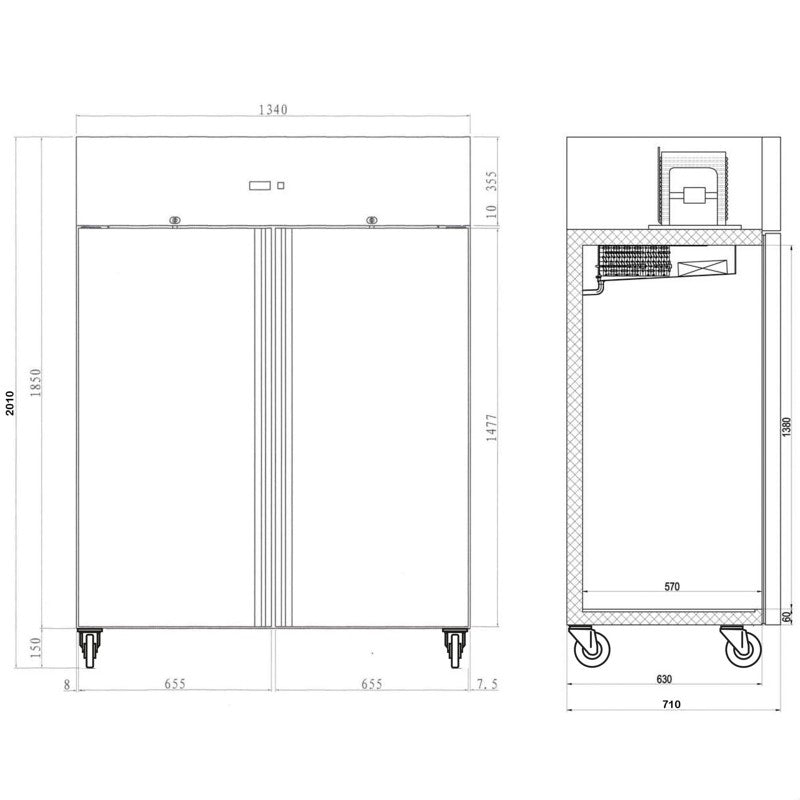 RESTAURANT FRIDGE, COMMERCIAL FRIDGE | Euro Catering UK Ltd